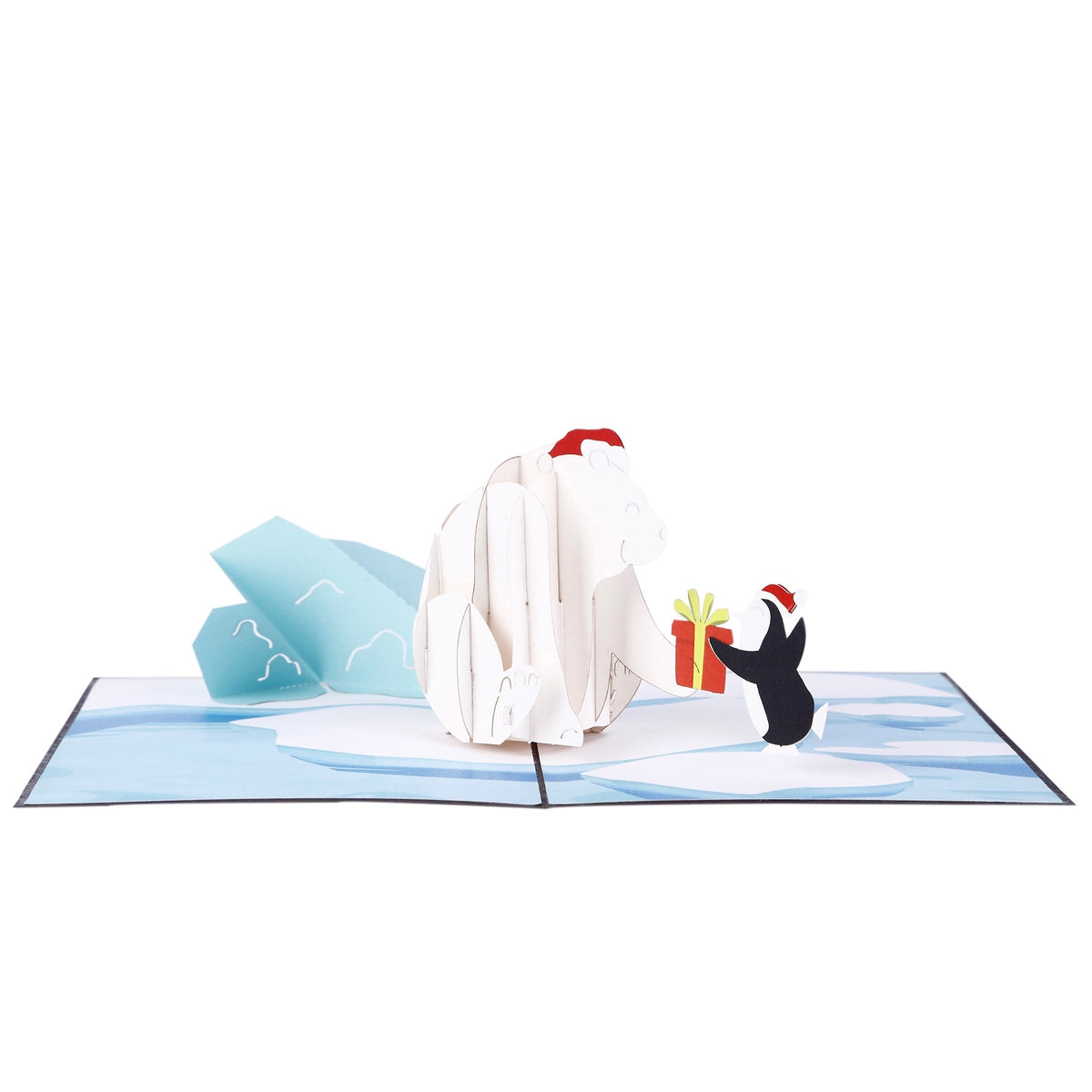 Penguin Bear 3D pop-up card – Liif
