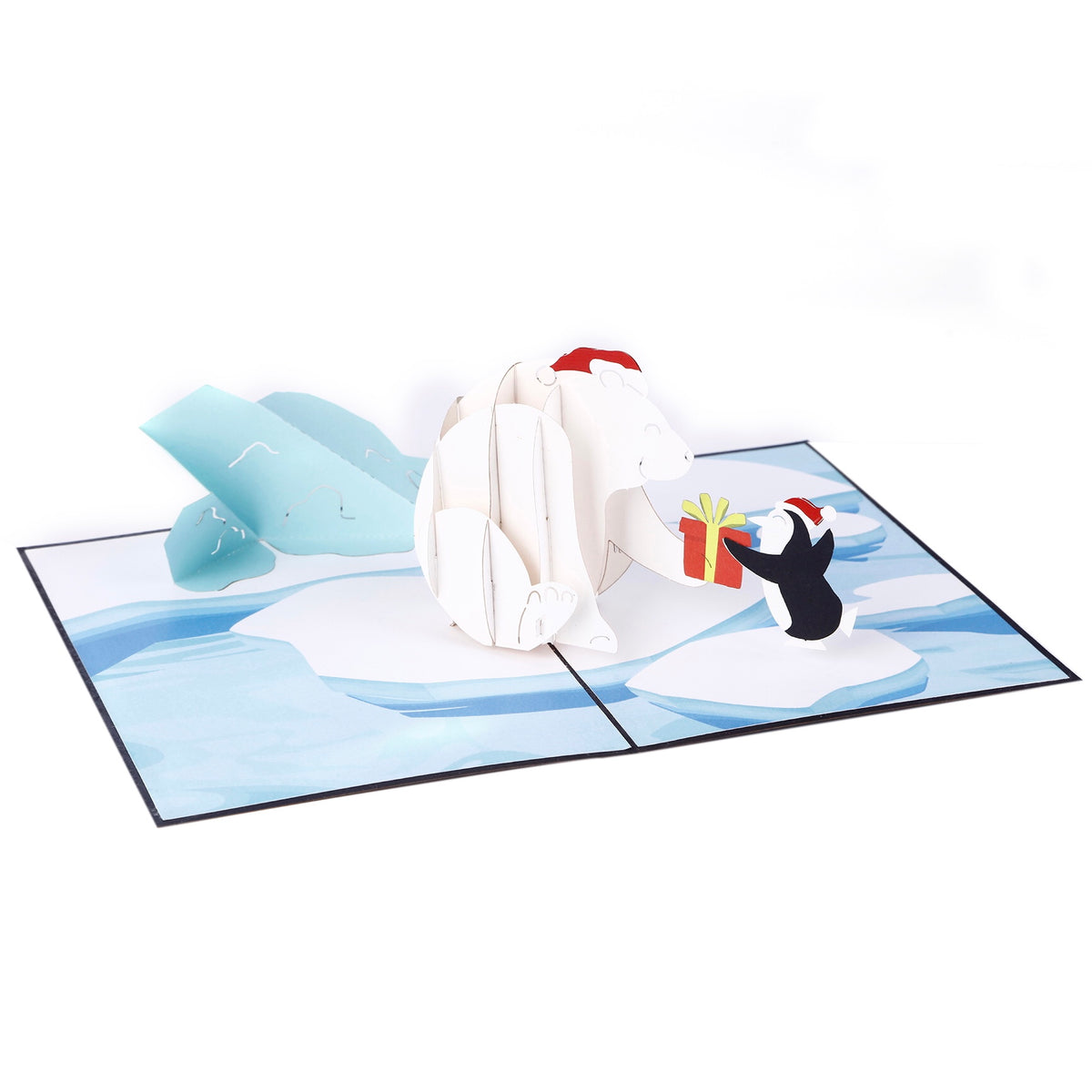 Penguin Bear 3D pop-up card – Liif
