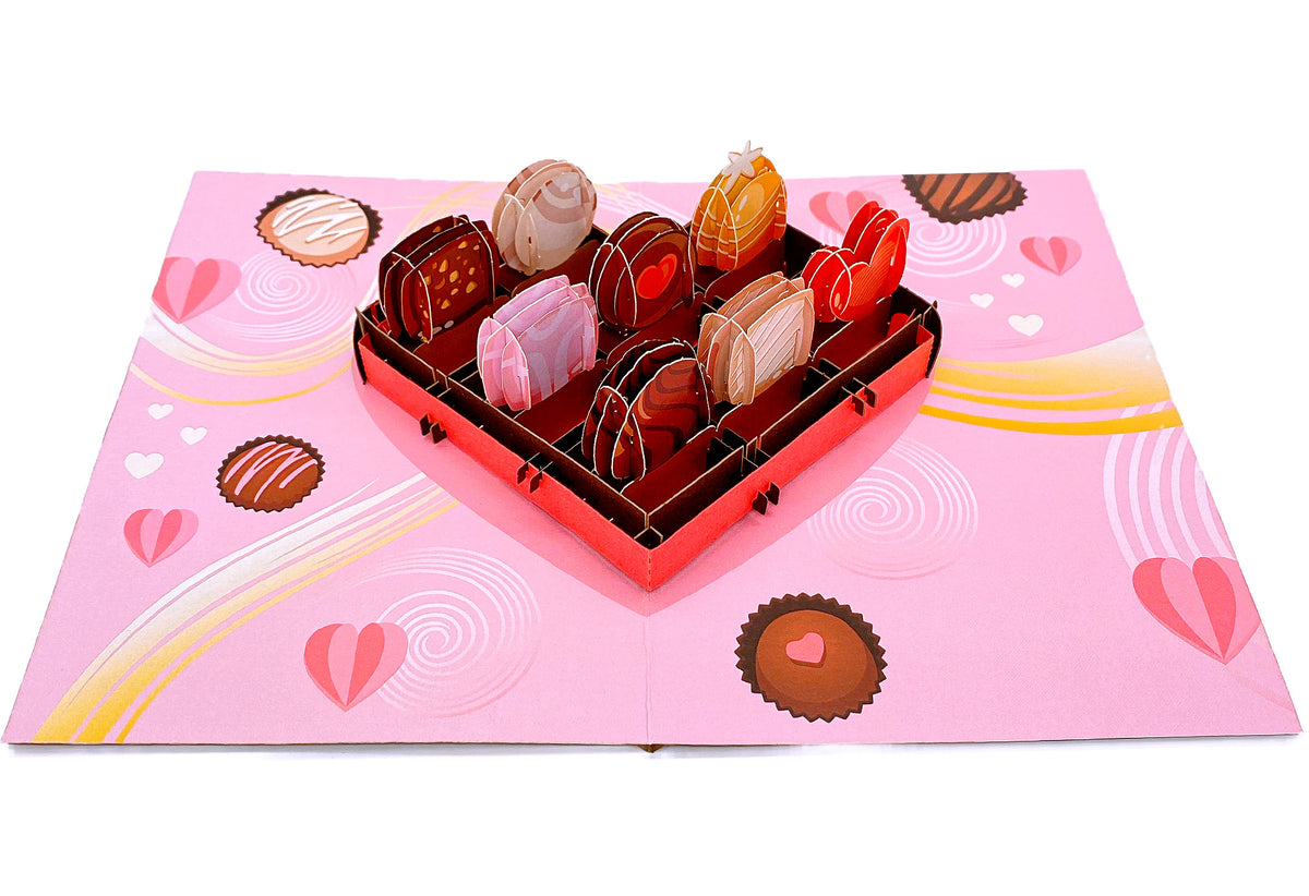 Love Chocolate Pop Up Card – Liif
