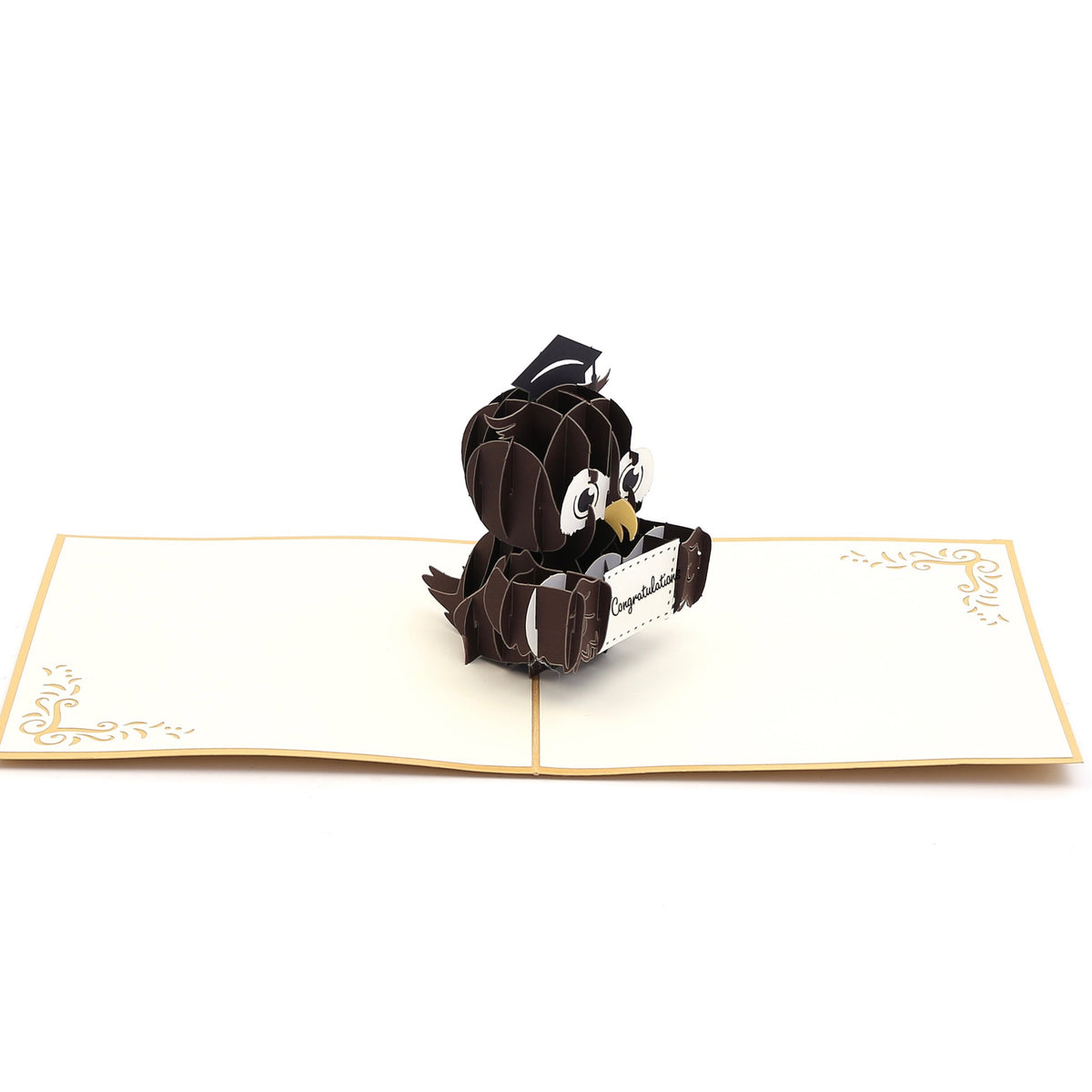 Graduation Owl Pop Up Card – Liif